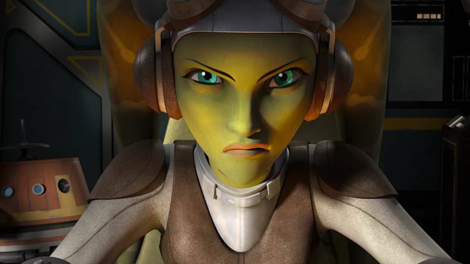 Star Wars Rebels Hera and Chopper